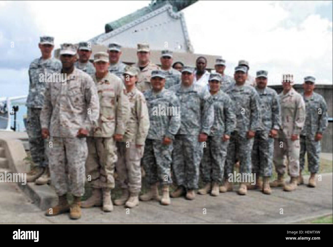 Group photo in front of Guantanamo Bay%%%%%%%%E2%%%%%%%%80%%%%%%%%99s ...