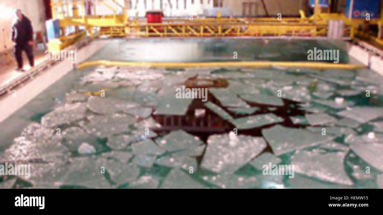 Ice Engineering Facility Test Basin-CRREL Stock Photo - Alamy