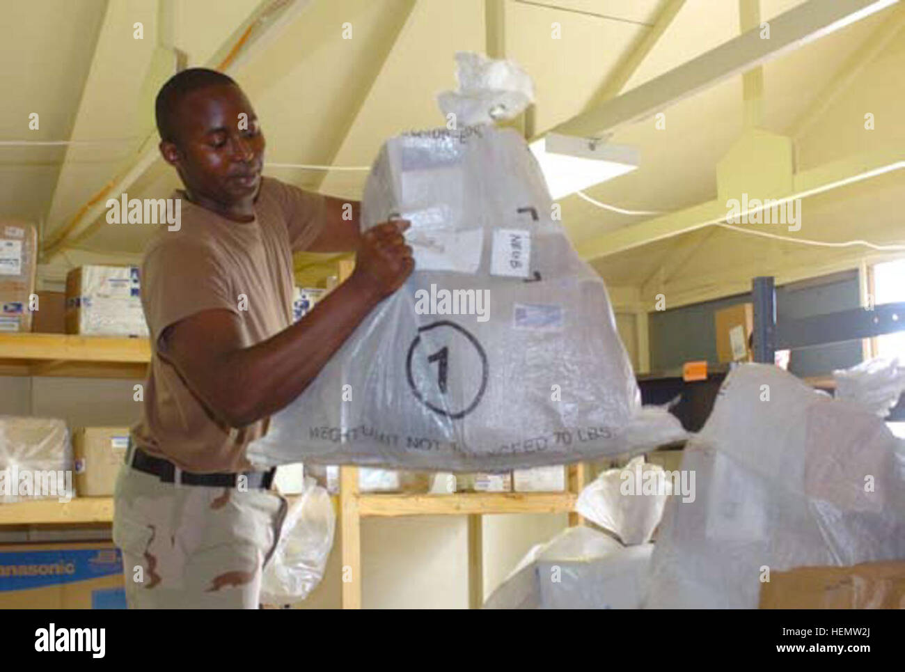 Inside the JTF Guantanamo Post Office Stock Photo - Alamy