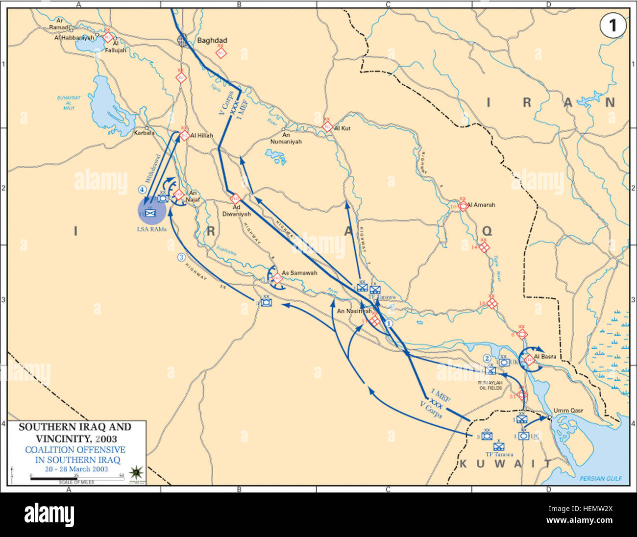 Iraq war 2003 hi-res stock photography and images - Alamy