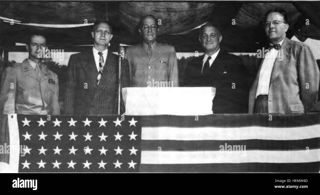 Joseph Mehaffey - Morgantown Lock and Dam dedication WV - 1948 Stock ...