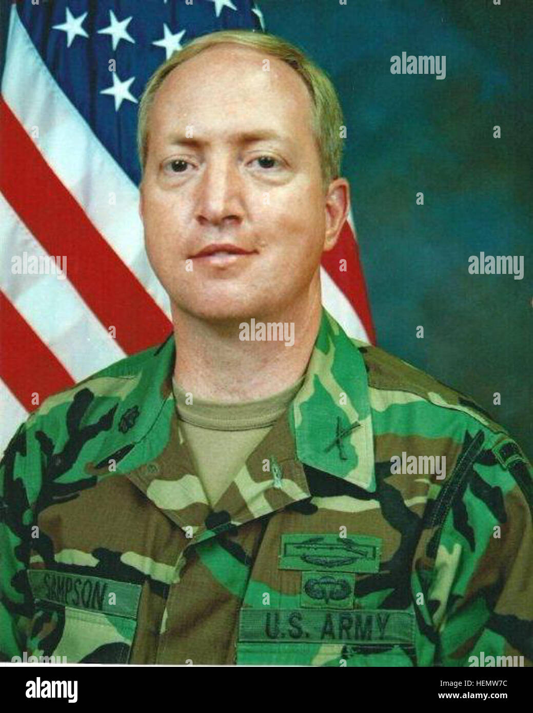 LTC Fred R Sampson Stock Photo - Alamy