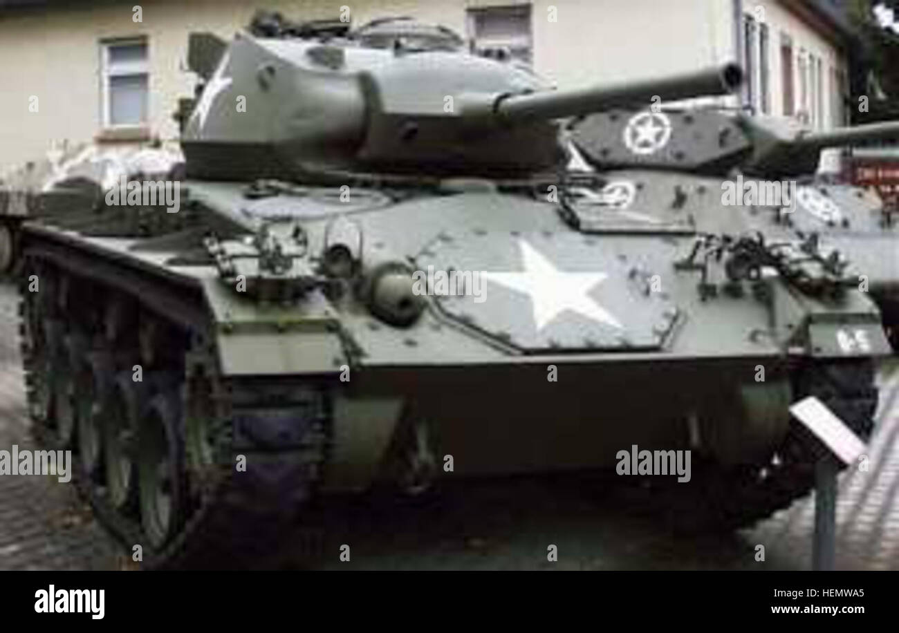 M24 chaffee tank hi-res stock photography and images - Alamy