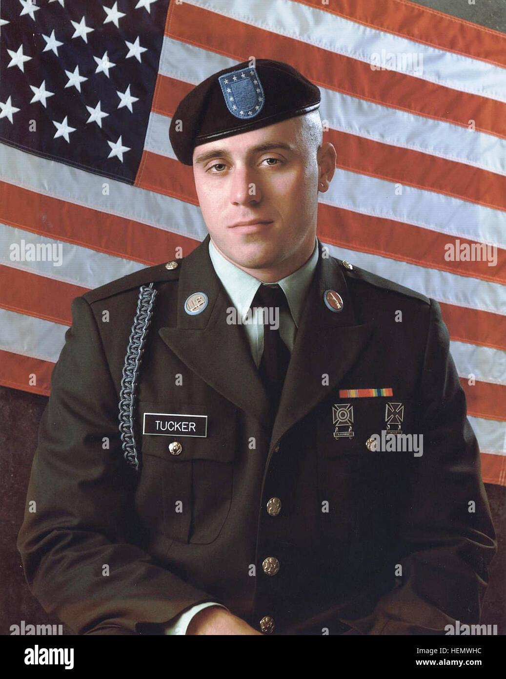 PFC Thomas Lowell Tucker, USA (Class As Stock Photo - Alamy