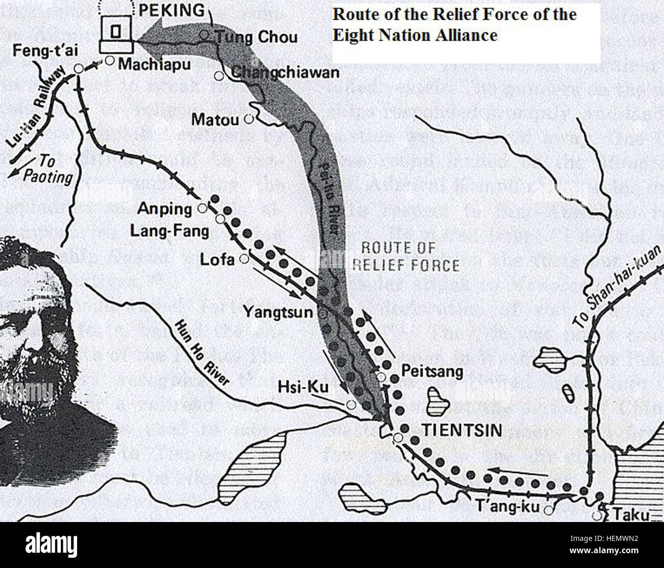 Relief Force, China, 1900 Stock Photo - Alamy