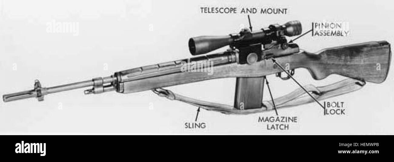 Rifle M21 2 Stock Photo - Alamy