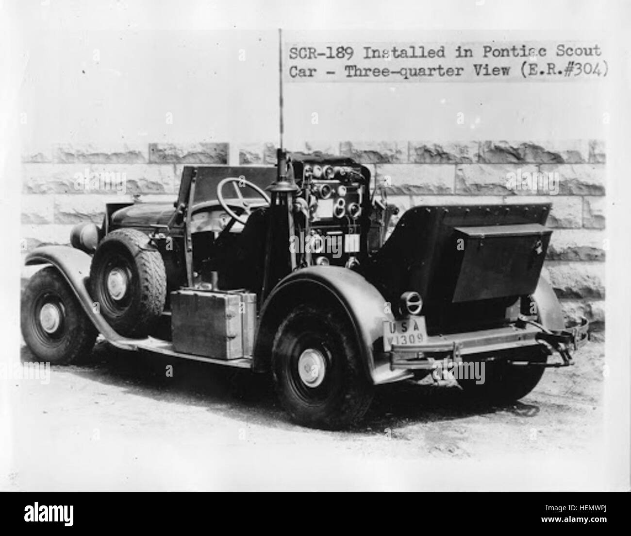 The SCR-189 is a U.S. Army scout car used for reconnaissance, mobility ...