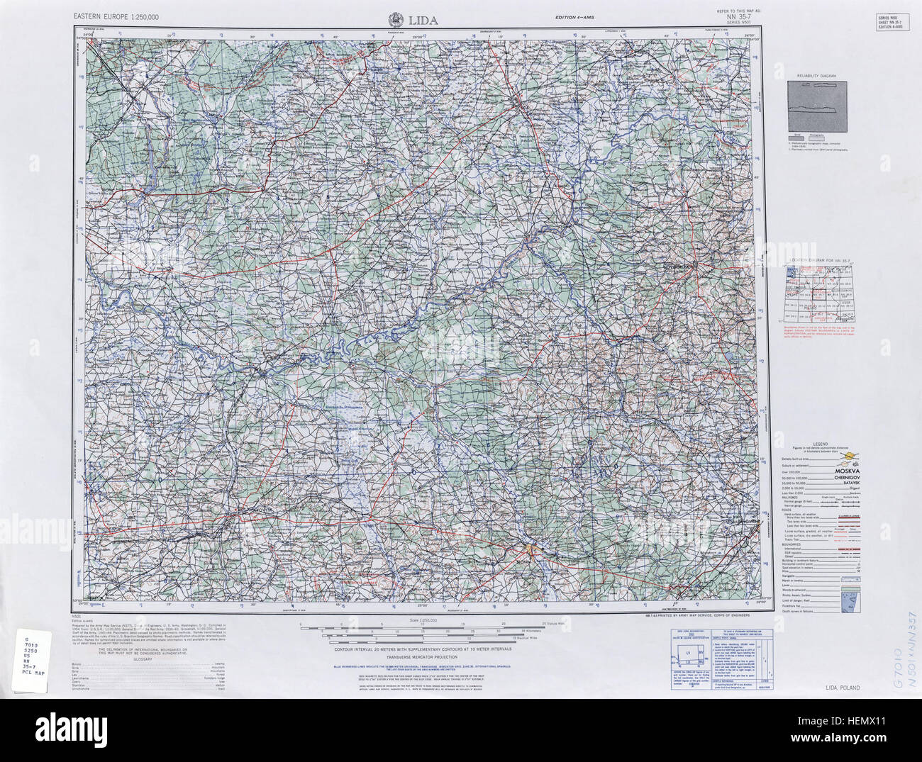 Lida map hi-res stock photography and images - Alamy