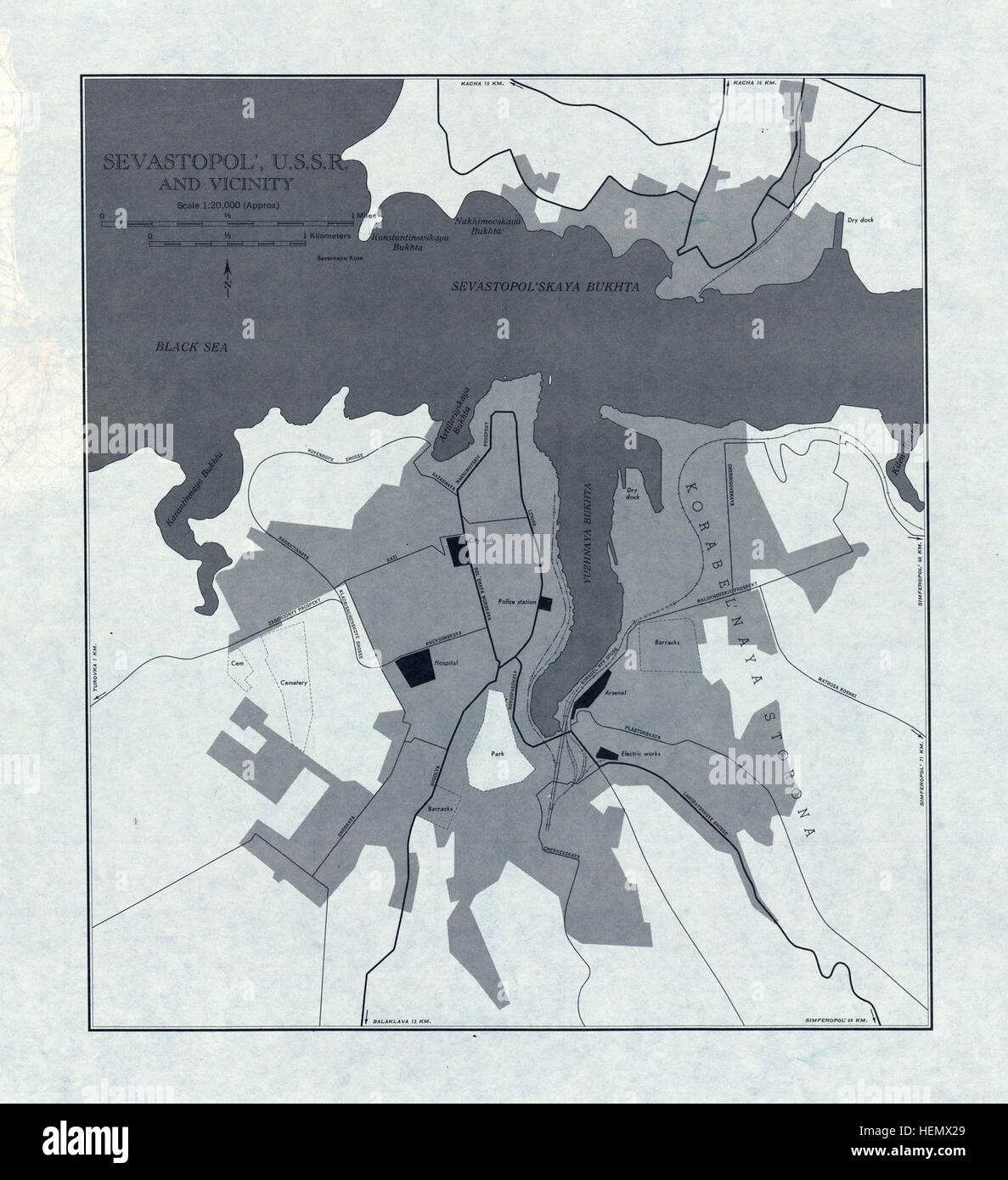 Sevastopol Map High Resolution Stock Photography and Images - Alamy