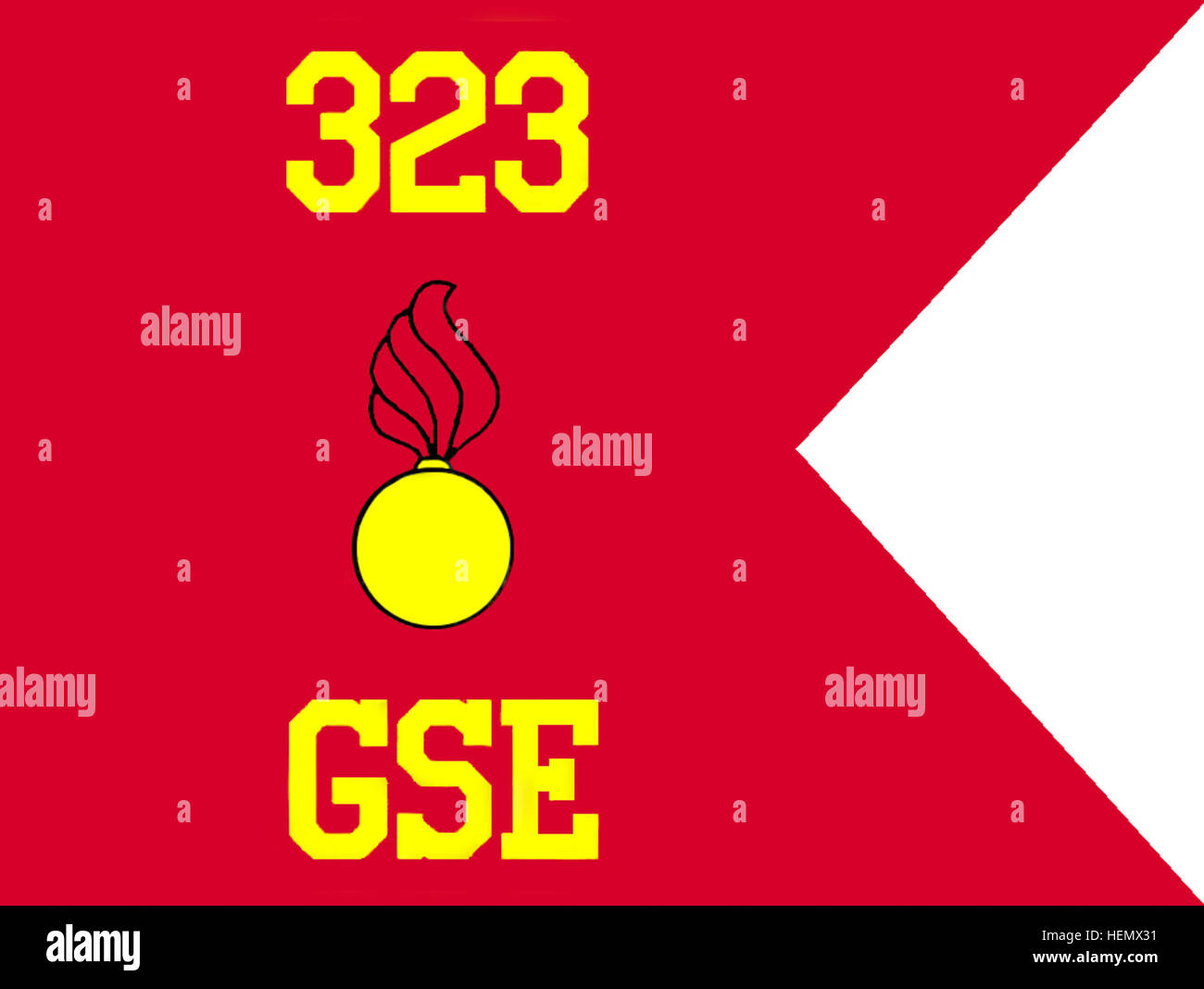 USA - Guidon - Ordinance - Non-Maintenance Stock Photo - Alamy