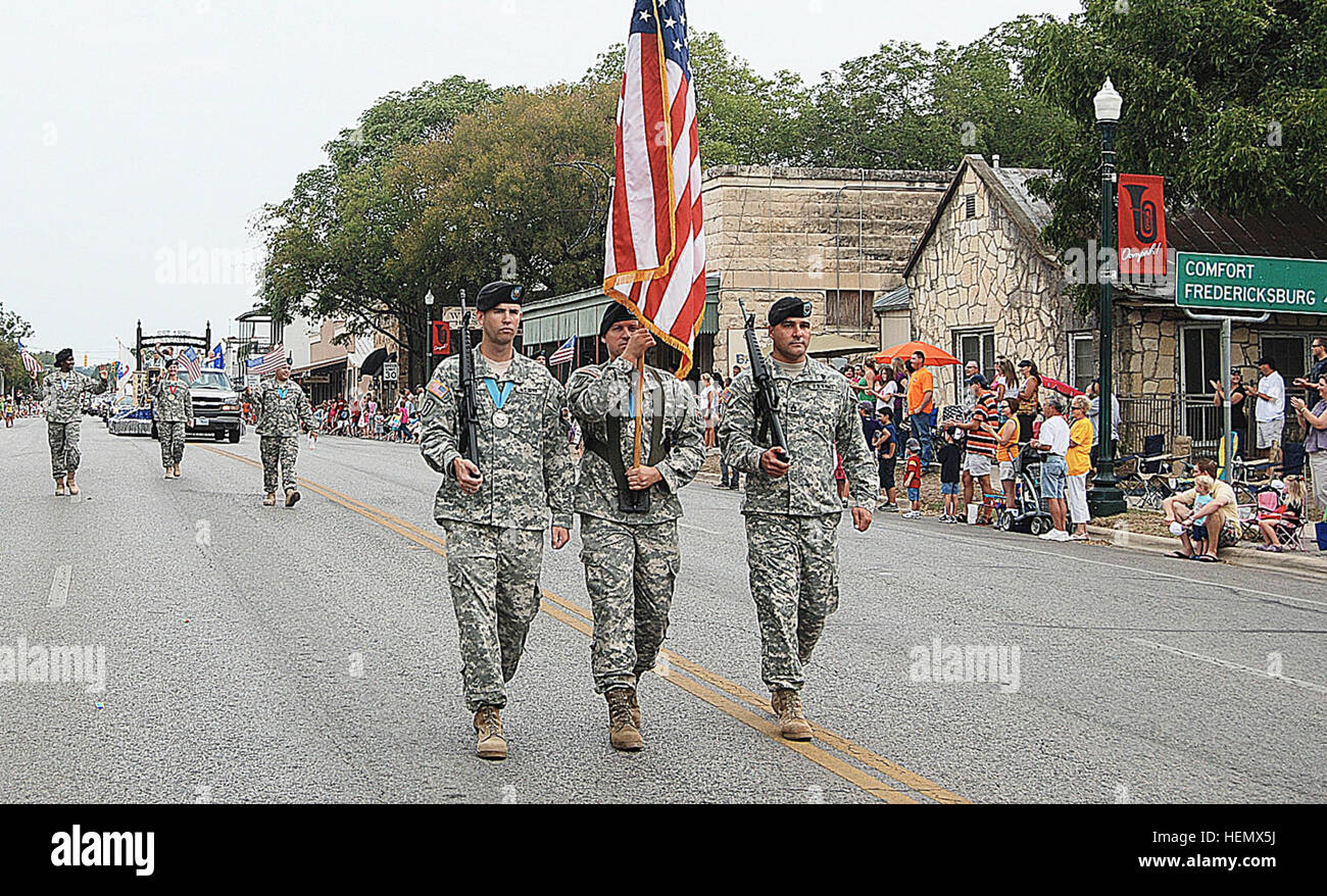 US Army 50925 Soldiers join community celebration 3 Stock Photo - Alamy