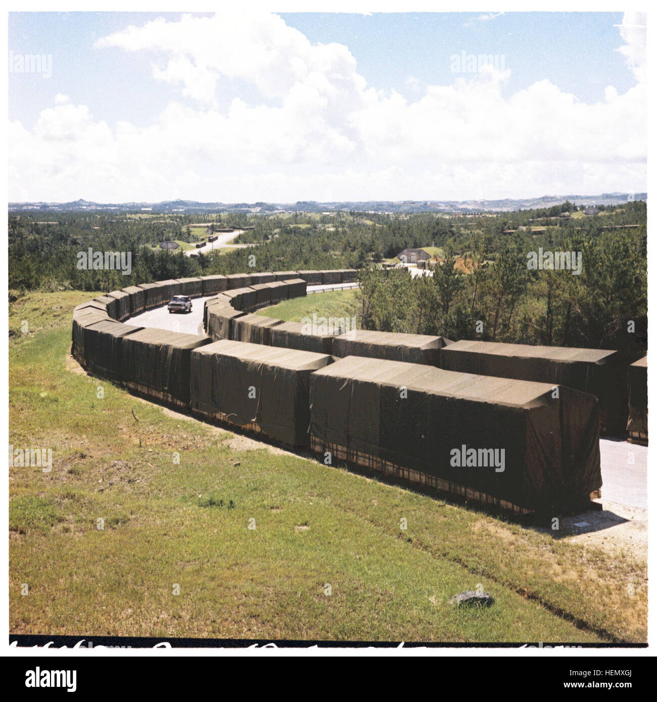 18-09-4 Artillery projectiles Chibana Ammunition Depot September 1966 ...