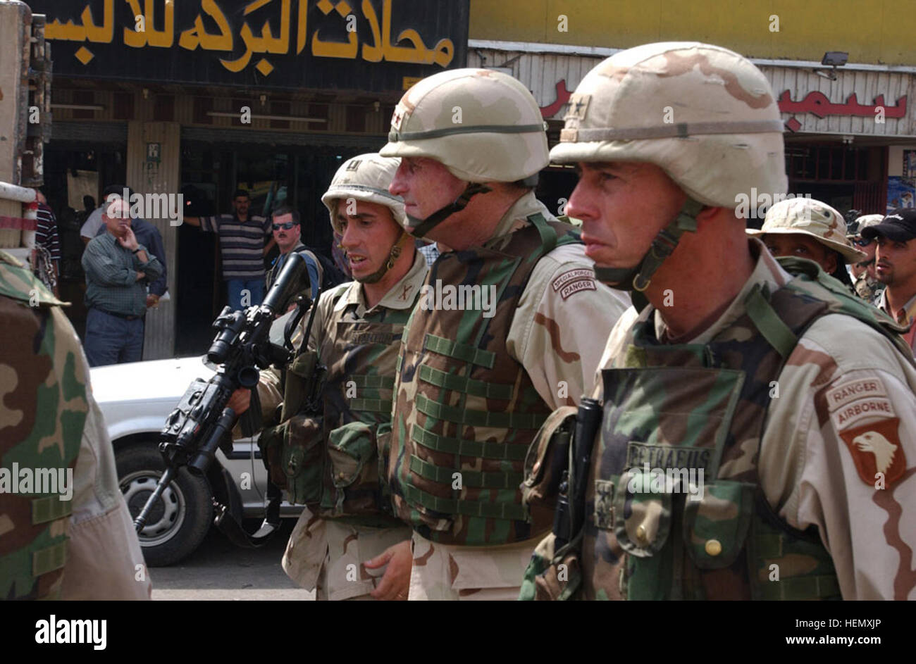 101st Airborne Division - Iraq 01 Stock Photo - Alamy