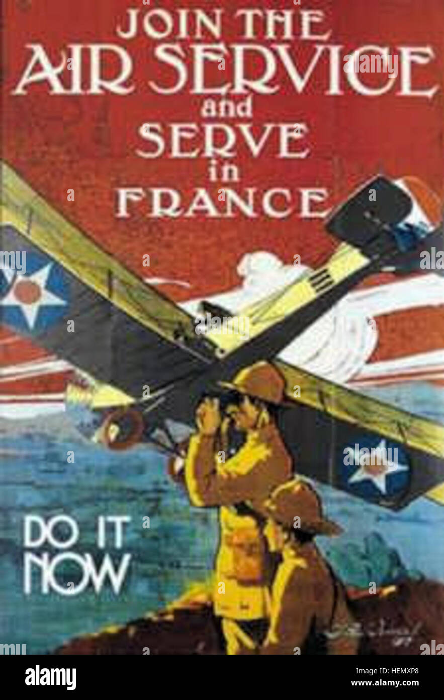 Air Service poster Stock Photo - Alamy
