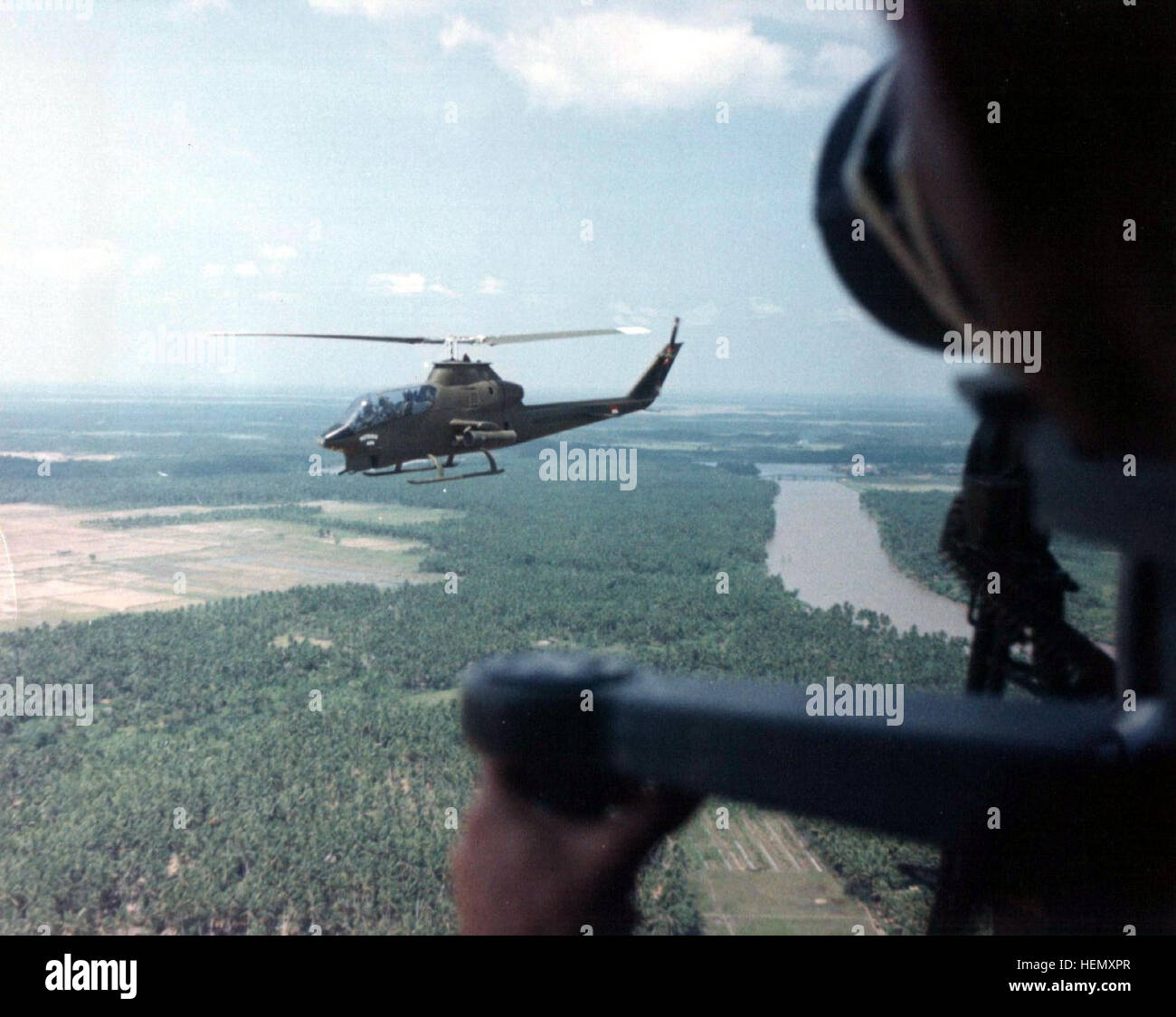 AH-1G Cobra Flight Over Vietnam Stock Photo - Alamy