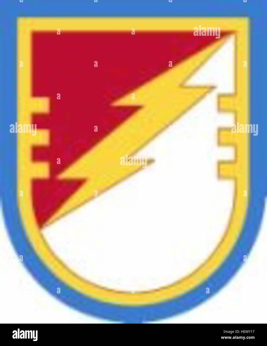 Beret Flash C troop 3-38 Cav Rgt Stock Photo - Alamy