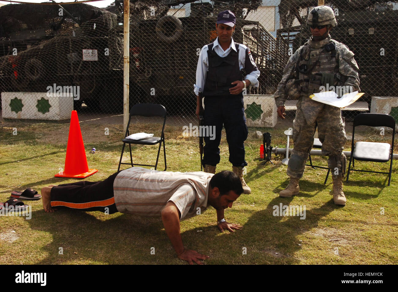 Physical test police applicant hi-res stock photography and images - Alamy