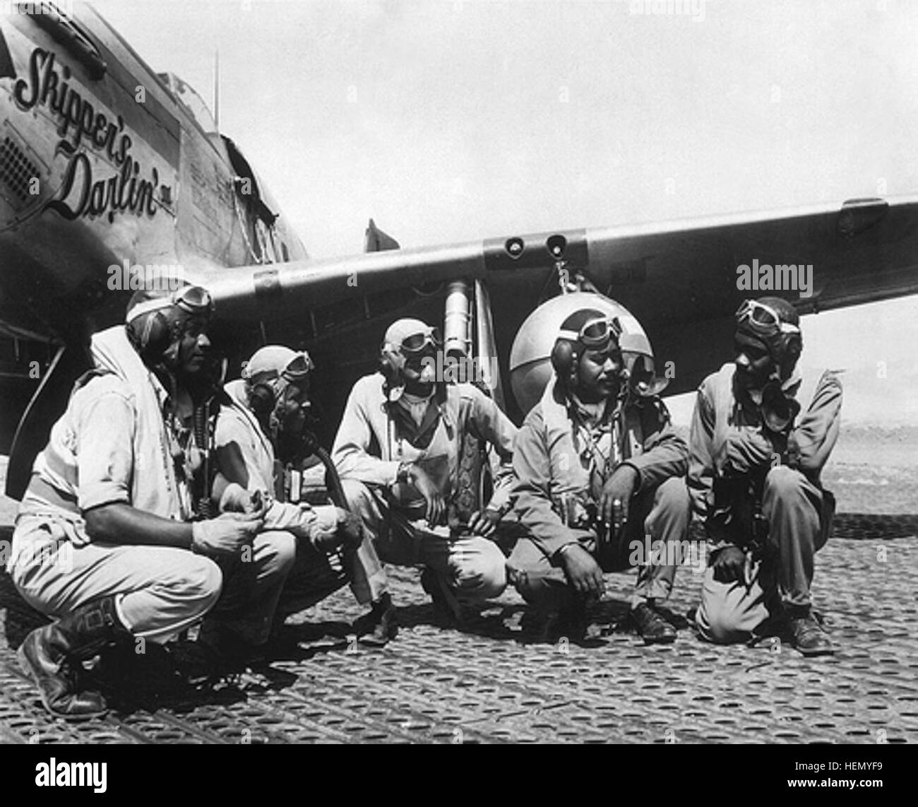 U.S. Army Air Forces pilots operated P-51 Mustang aircraft during World ...