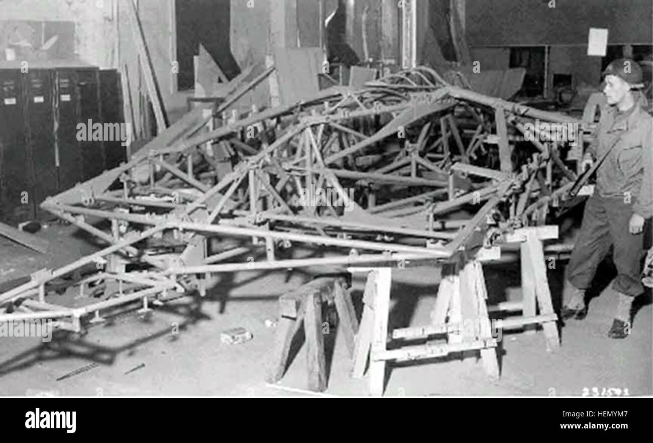 Horten Ho9-hangar 3 Stock Photo - Alamy