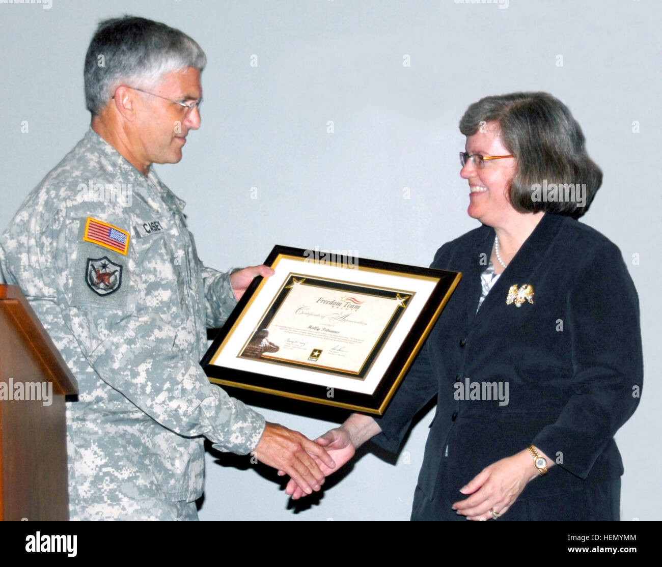 A military officer associated with the U.S. Army and Army family ...