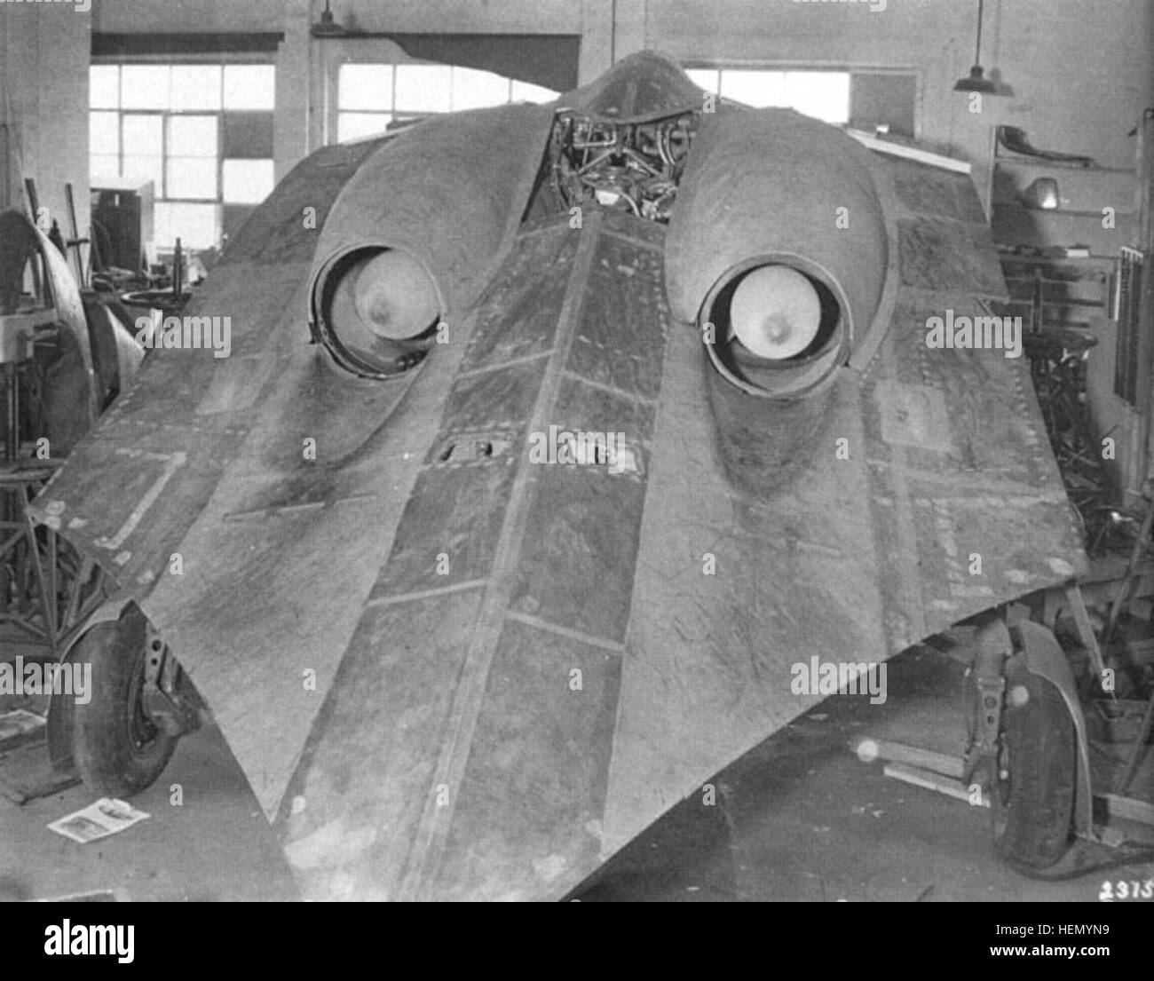 Horten Ho9 chassis 2 Stock Photo - Alamy
