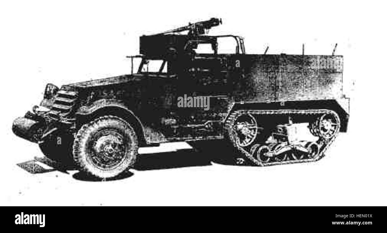 Halftrack Cut Out Stock Images & Pictures - Alamy