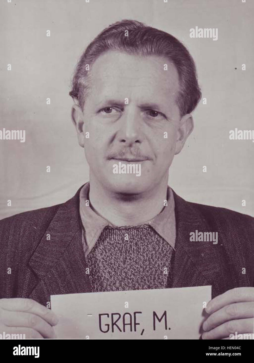 Mathias Graf at the Nuremberg Trials Stock Photo - Alamy