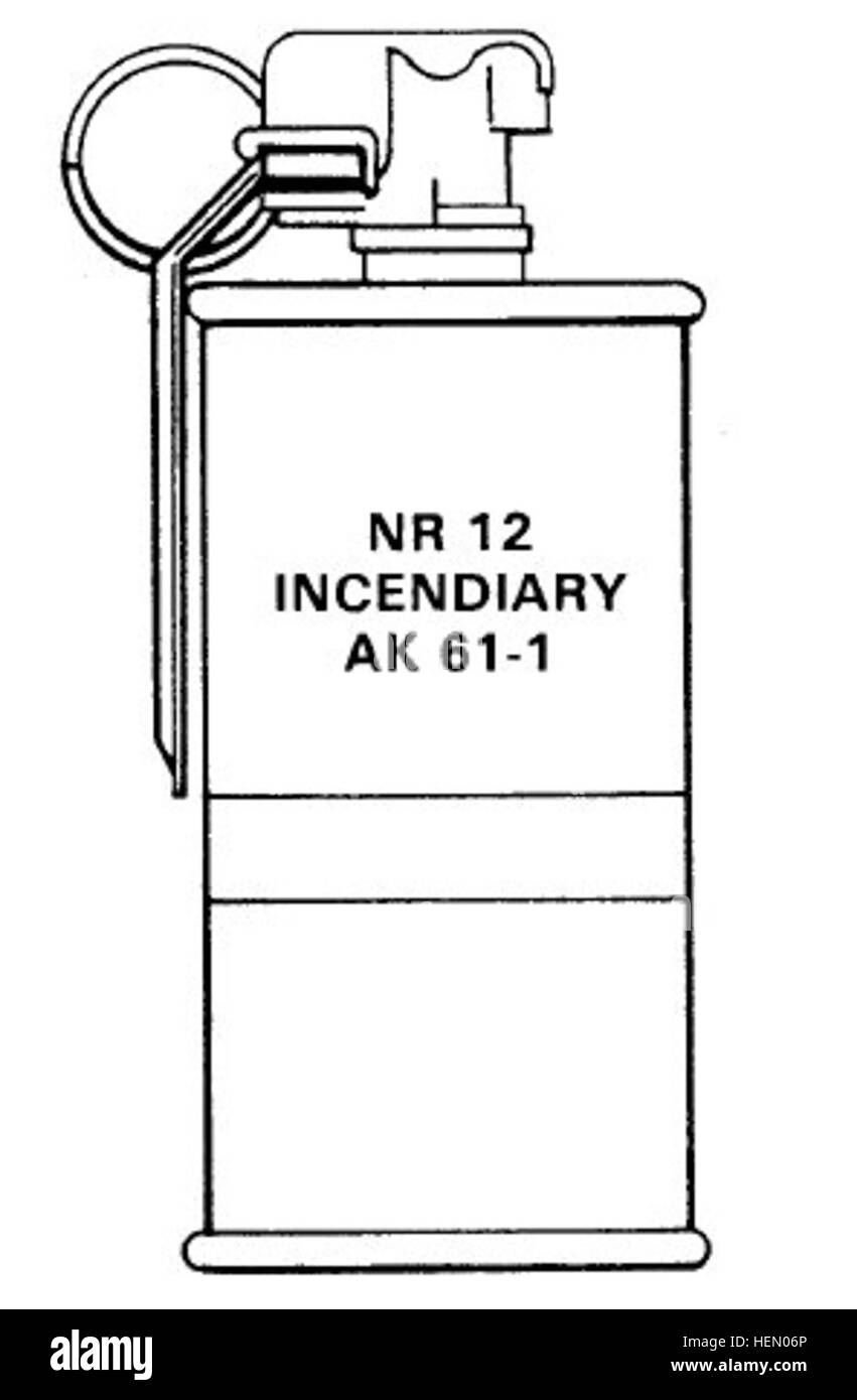 The NR12 grenade is a military hand-thrown explosive device used for ...