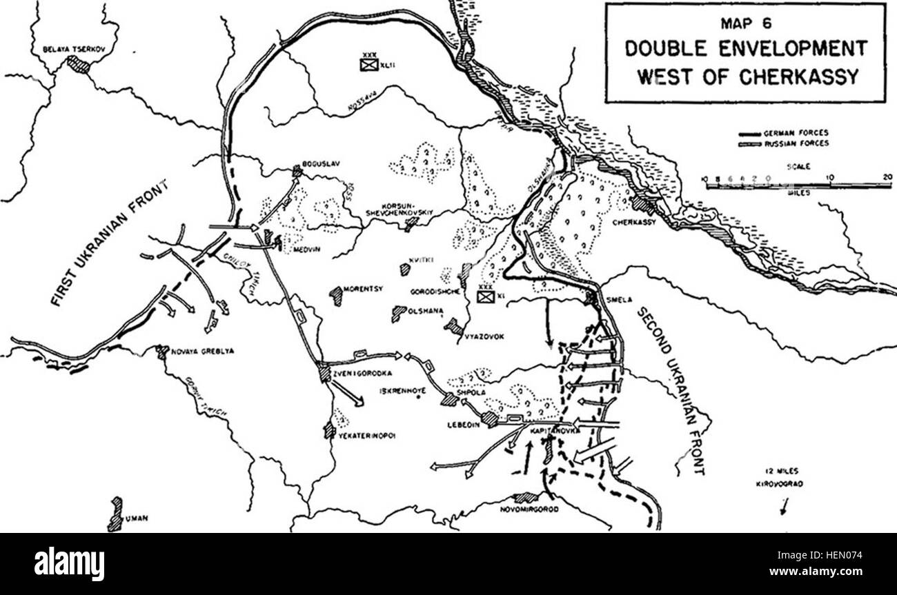 A map depicting operational areas and troop deployments in Operation ...