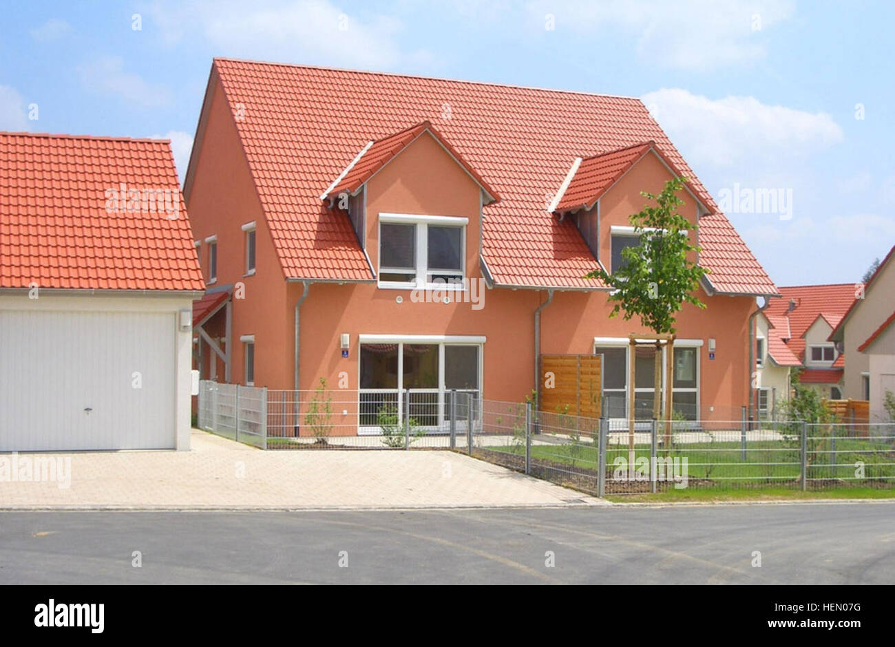 Netzaberg Housing Area Stock Photo - Alamy