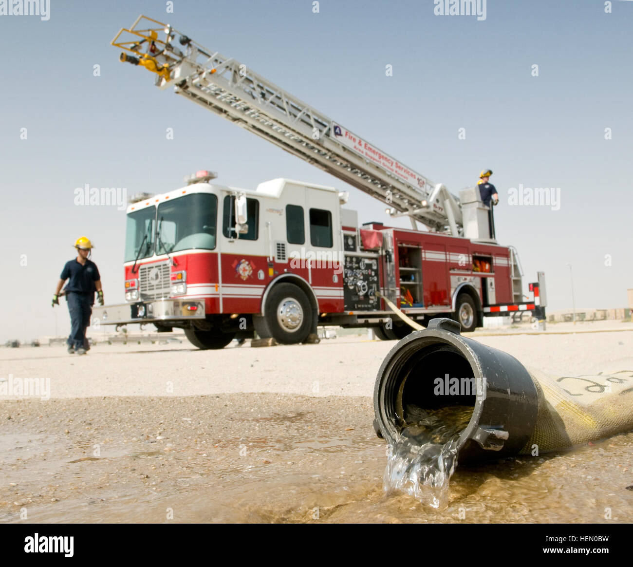 A training demonstration was held by the Station One Fire Fighters at ...