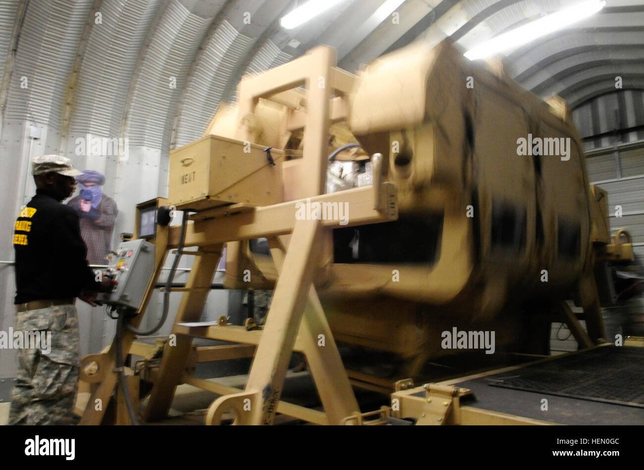 Best Warrior candidates are turned upside down in the Humvee Egress ...