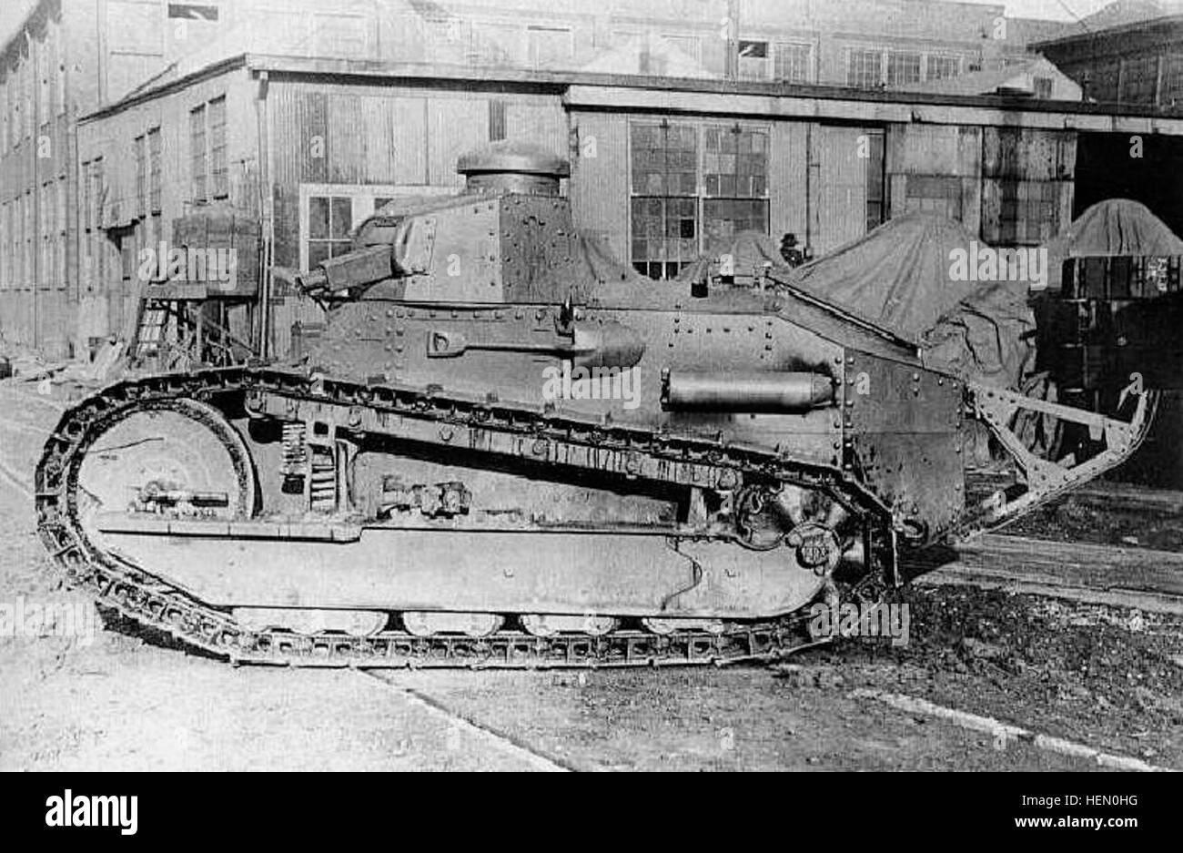 Six-ton Tank M1917 Stock Photo - Alamy