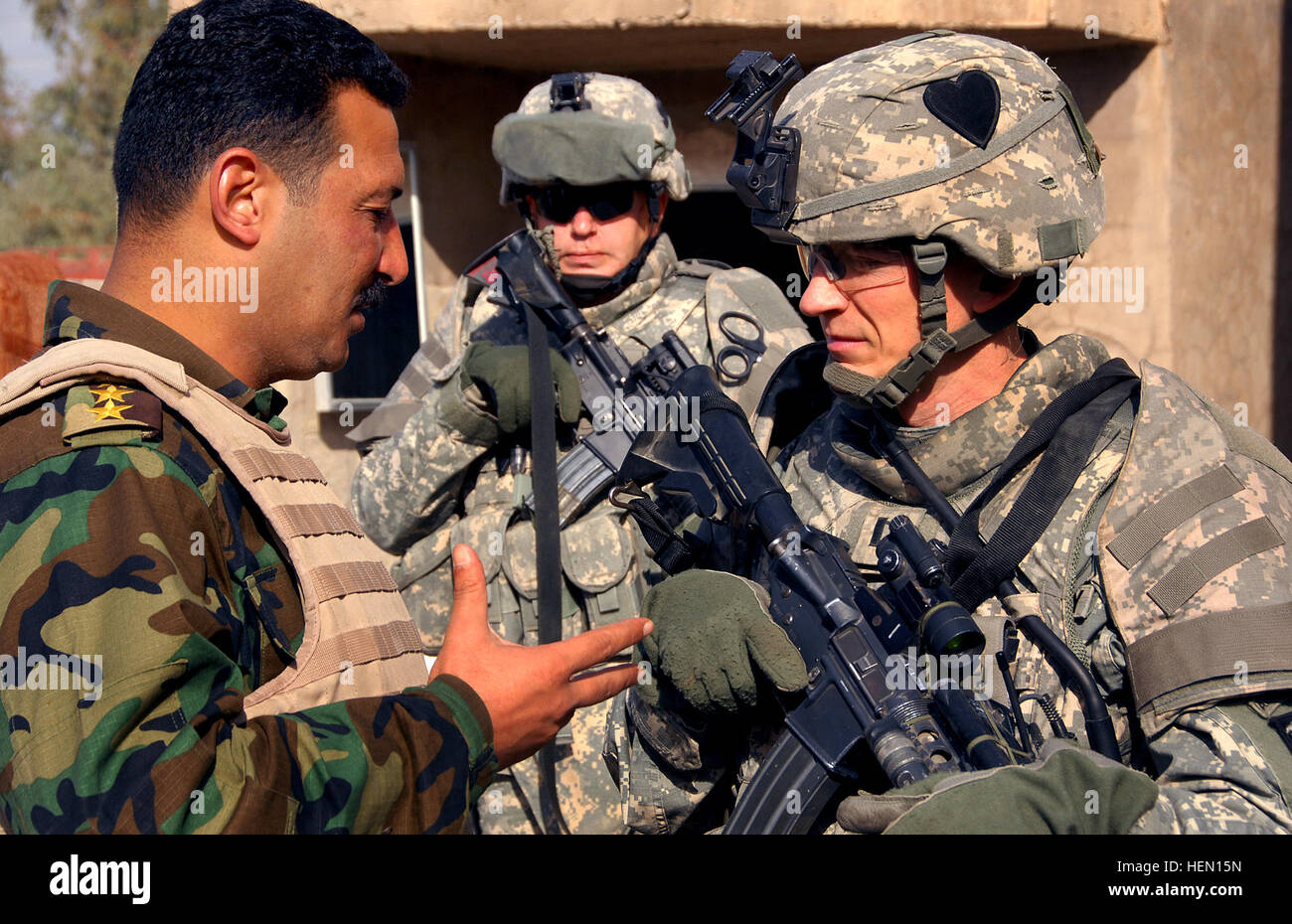 Commander of the 4th iraqi army division hi-res stock photography and ...