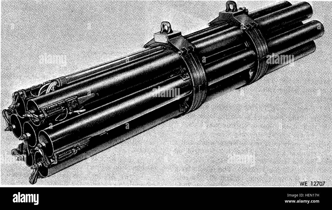 XM158 Rocket Pod Stock Photo - Alamy