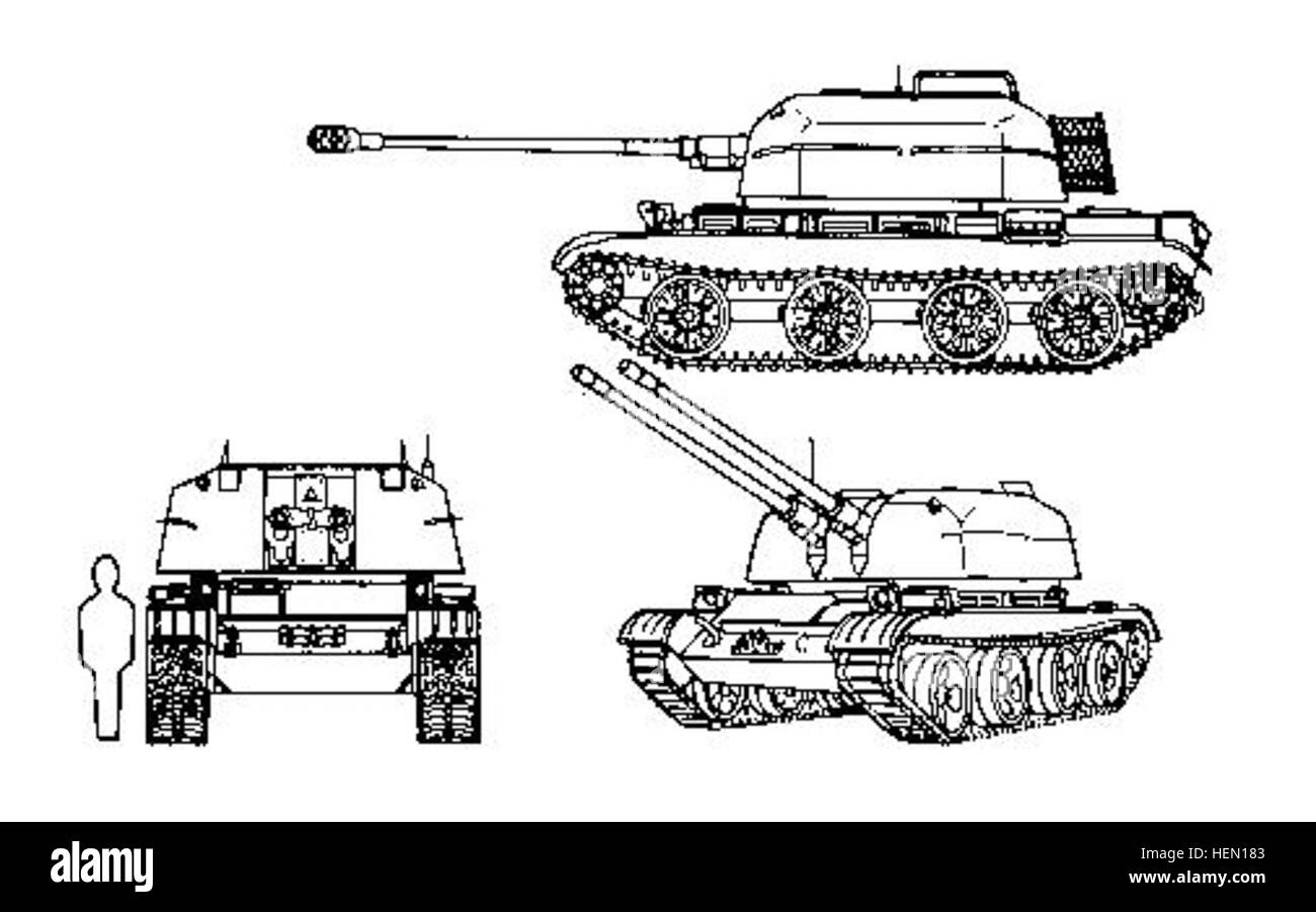 Anti aircraft self propelled soviet hi-res stock photography and images ...