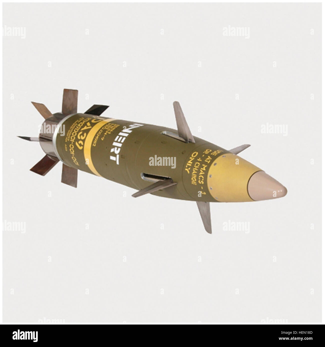 XM982 Excalibur inert Stock Photo - Alamy