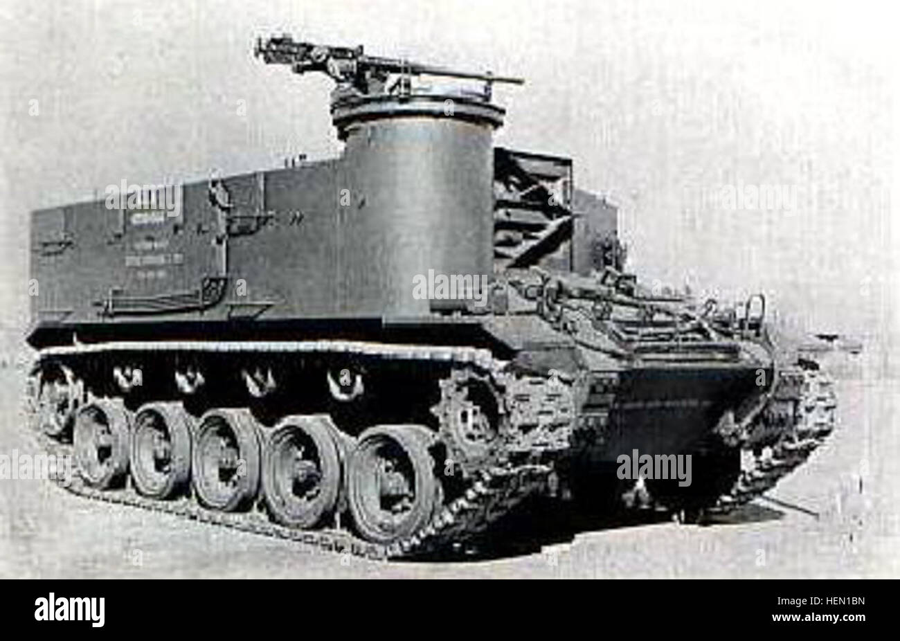 4.2 inch Mortar Carrier T38 Stock Photo - Alamy