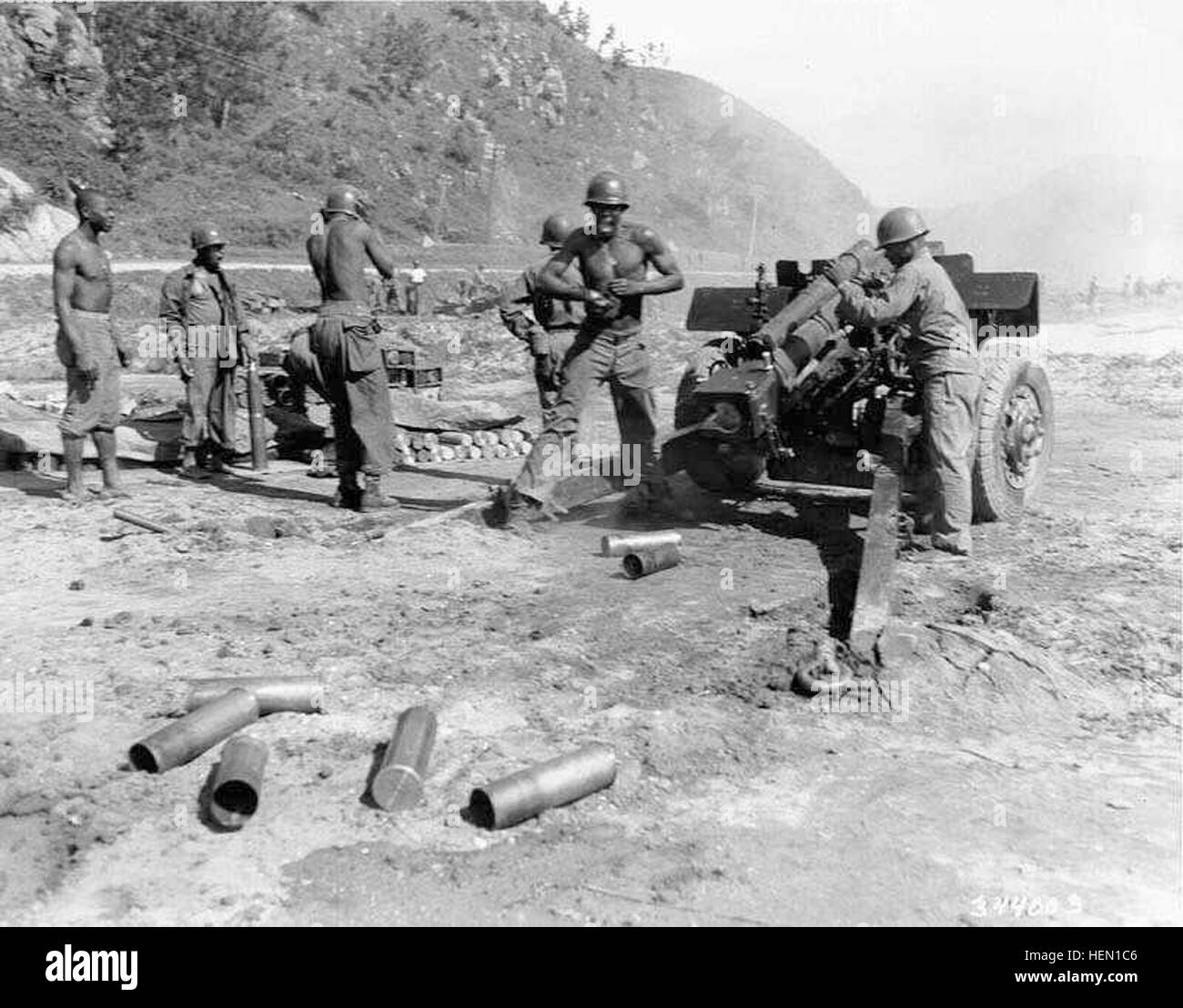 The 24th Infantry Howitzer provides indirect fire support for U.S. Army ...