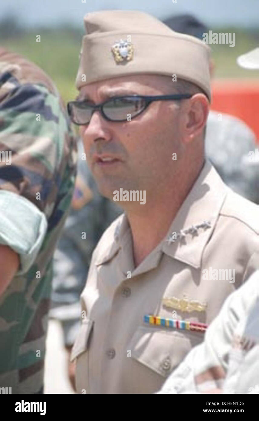 Admiral James Stavridis, Commander, SOUTHCOM, visits Guantanamo July 9 ...