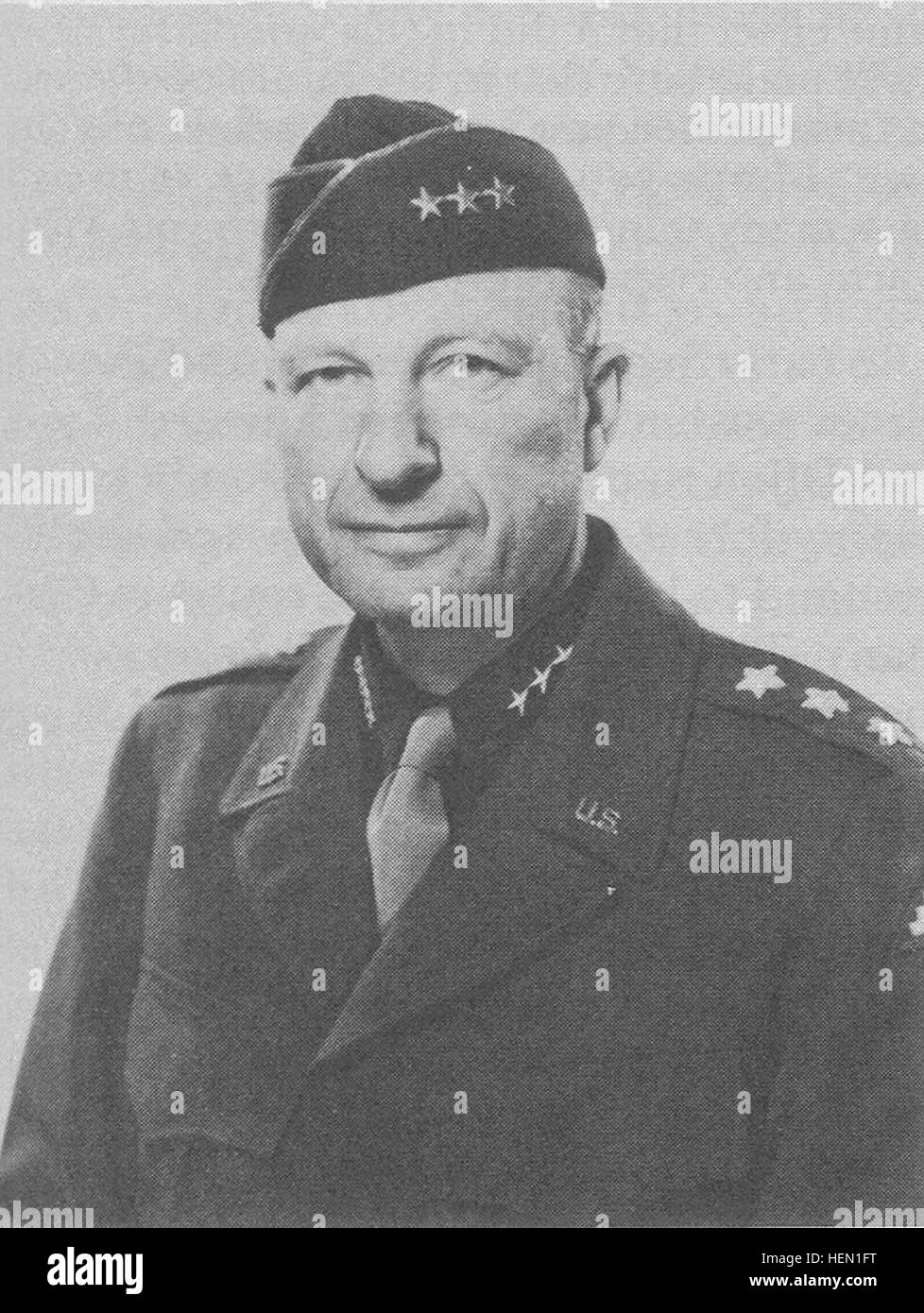 Alexander Patch portrait Stock Photo - Alamy