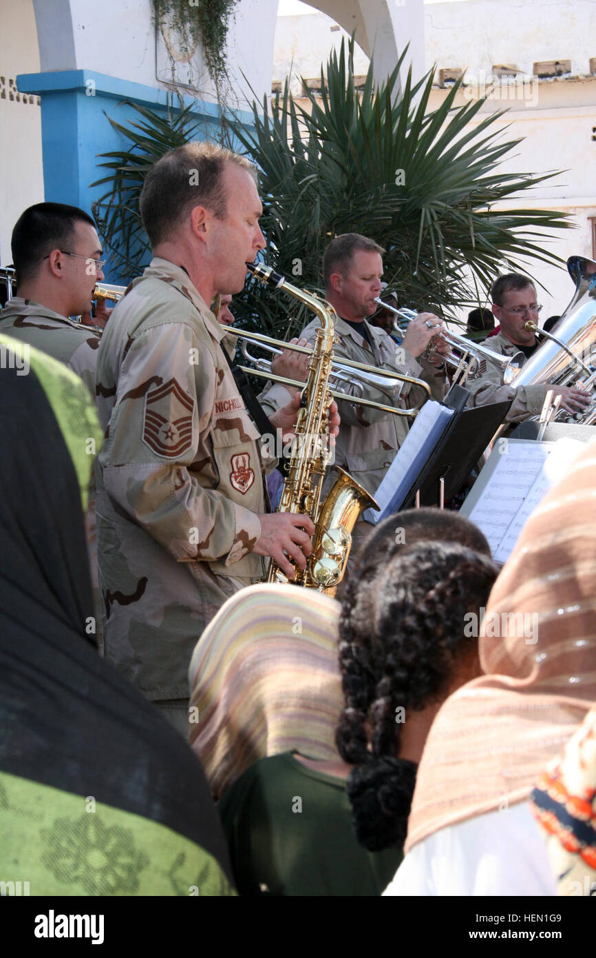 United states air forces central command band hi-res stock photography ...