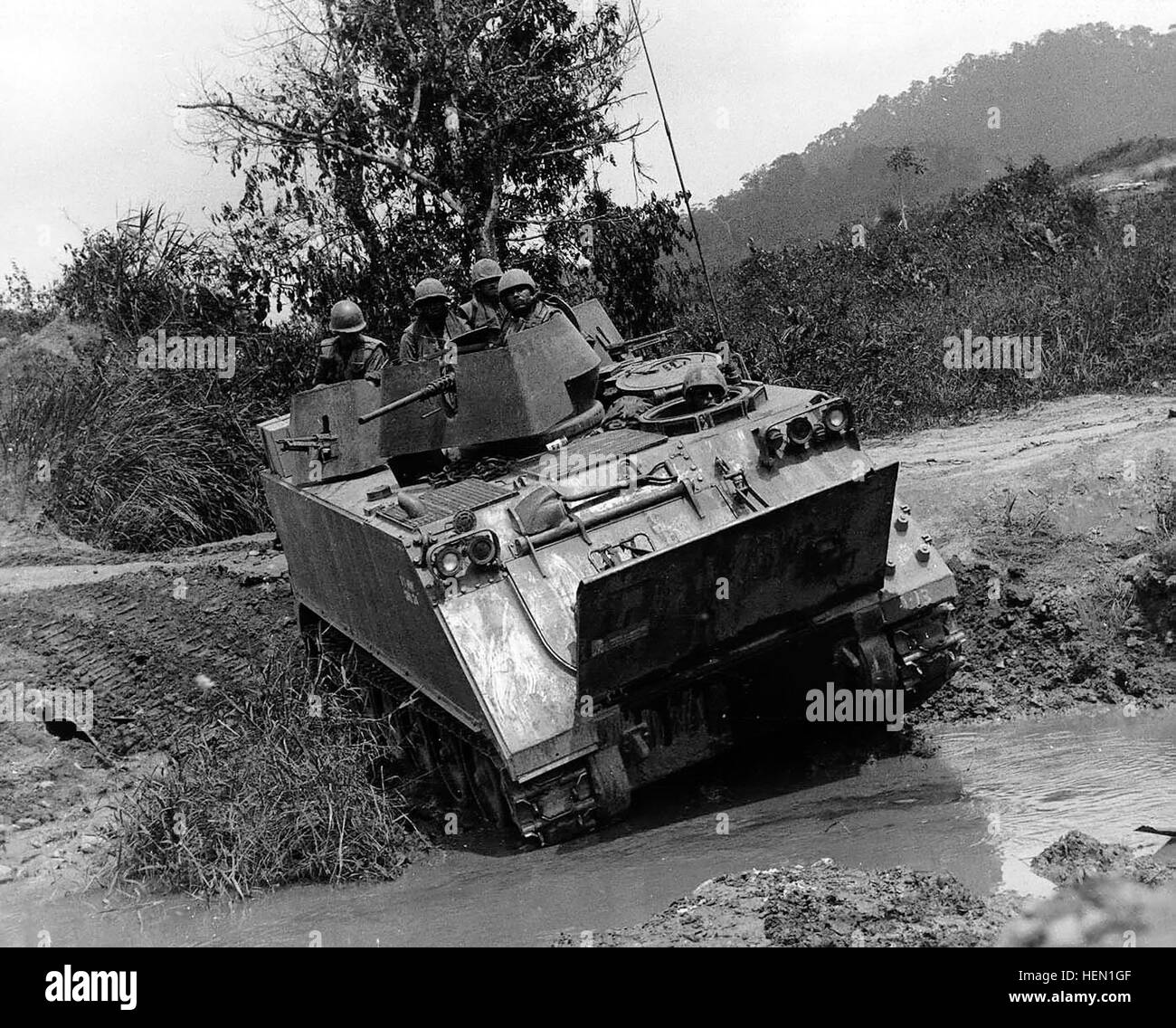 Armored cavalry assault vehicle Stock Photo - Alamy