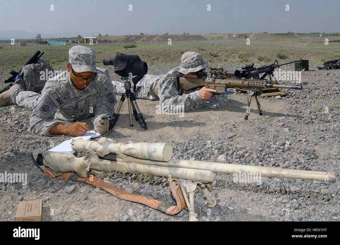 The XM110 semi-automatic sniper system was evaluated by U.S. Army ...