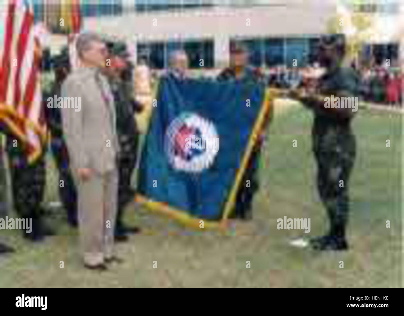 AMCOM activation ceremony July 1997 Stock Photo - Alamy