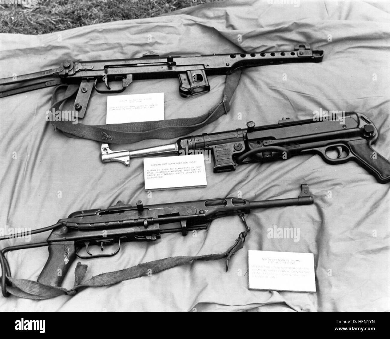 Nva captured weapons hi-res stock photography and images - Alamy