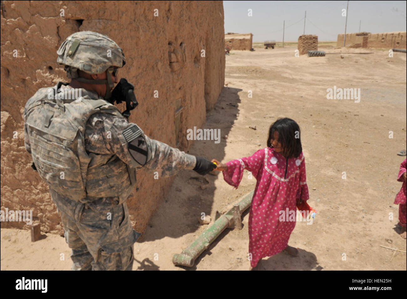 Flickr - The U.S. Army - Candy in Kirkuk Stock Photo - Alamy