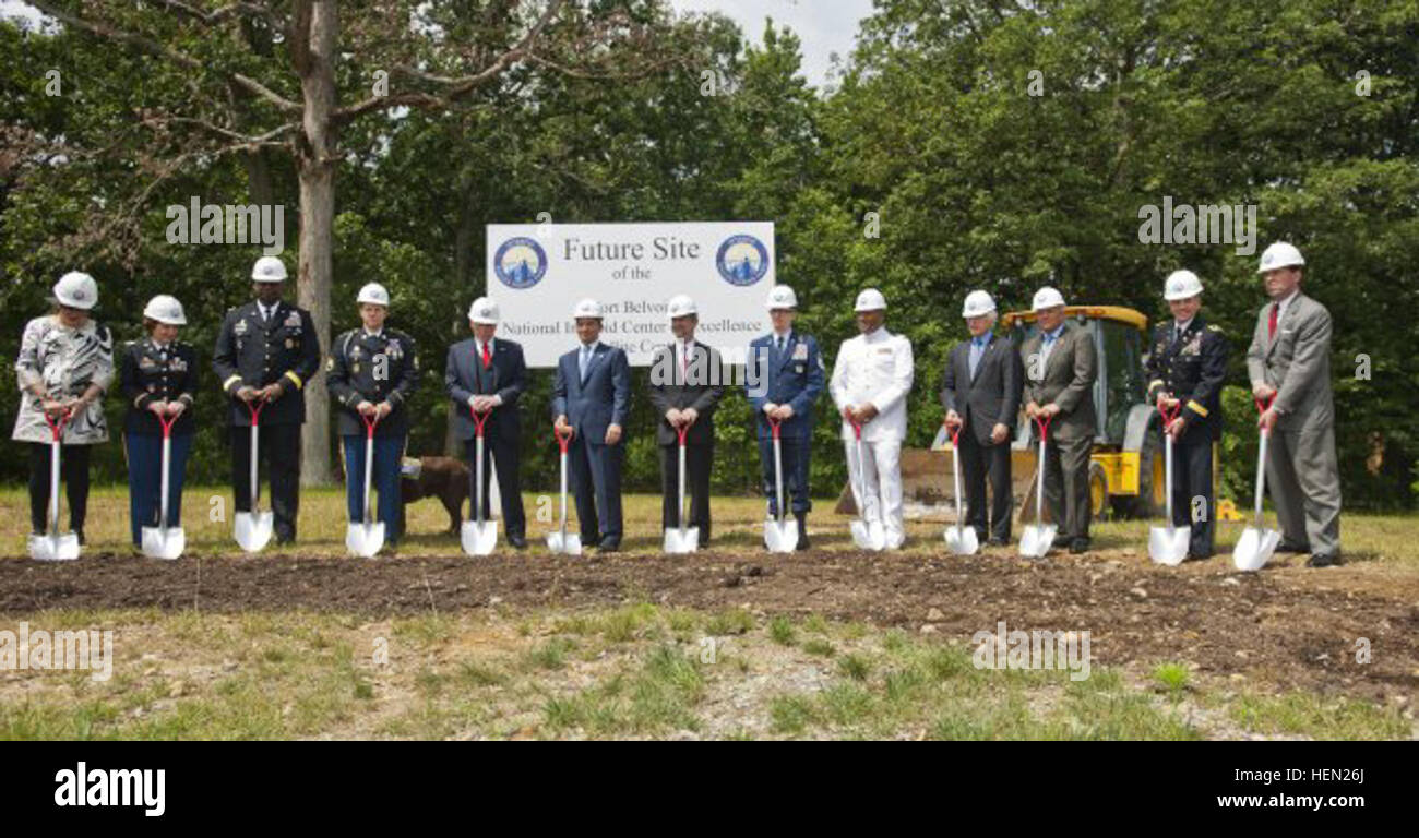 The groundbreaking ceremony at Fort Belvoir NICoE Satellite Center ...