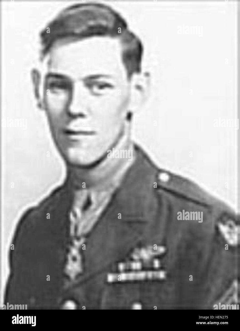 Forrest L. Vosler, medal of honour recipient Stock Photo - Alamy