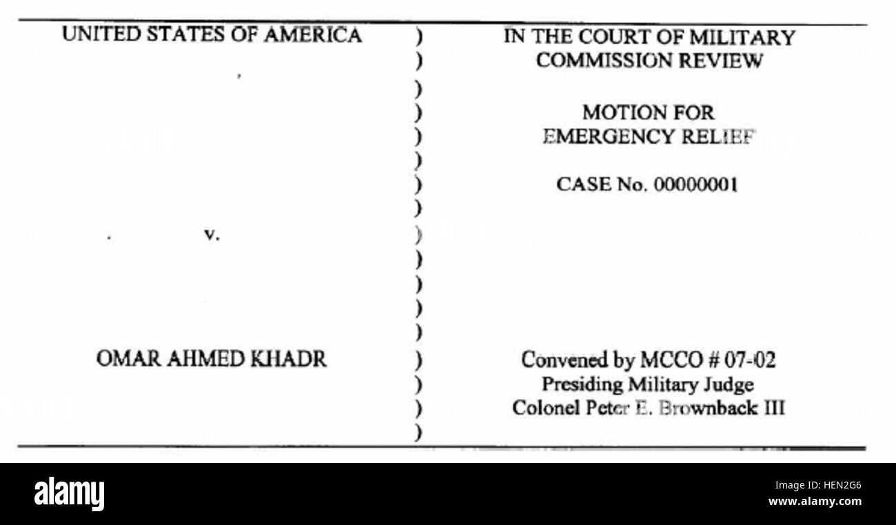 Khadr - EmRelief-Header Stock Photo - Alamy